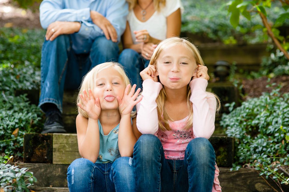 Indianapolis Family Portrait Photographer backyard session